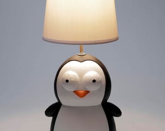 Penguin lamp | Etsy