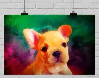 Puppy painting | Etsy
