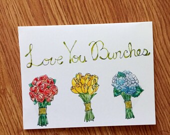 Love you bunches | Etsy