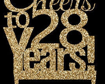 28th birthday | Etsy