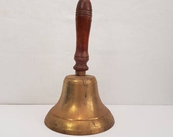 Vintage school bell | Etsy