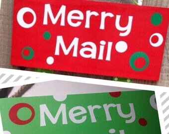 Merry mail | Etsy