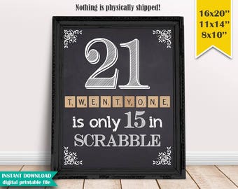 21st birthday sign | Etsy