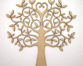 Wooden family tree | Etsy