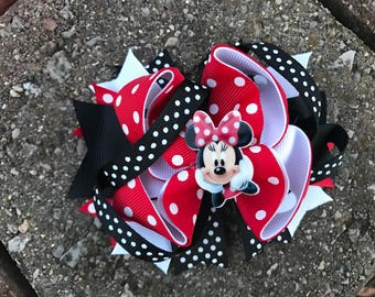Minnie mouse bow | Etsy