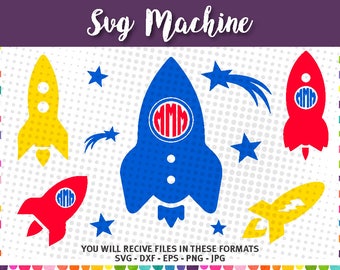 Rocket clipart | Etsy