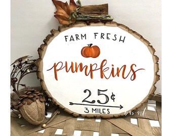 Farmhouse fall decor | Etsy