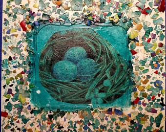 Ceramic tile art | Etsy