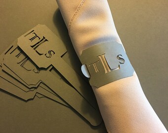 Paper napkin rings | Etsy