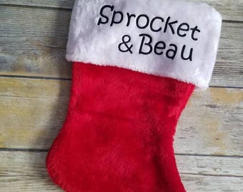 Stocking with name | Etsy