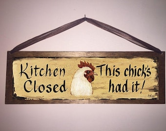 Kitchen is closed | Etsy