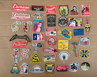 Hard hat stickers | Etsy