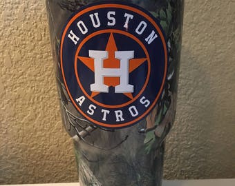 Astros tumbler | Etsy