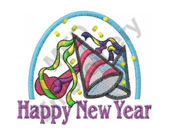 New year embroidery | Etsy