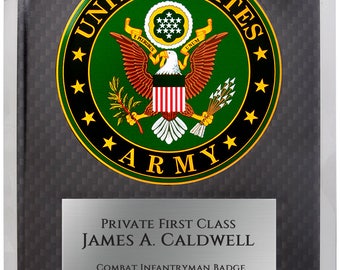 Military plaque | Etsy