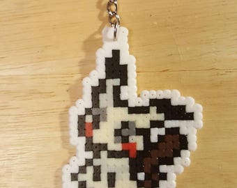 Perler bead keychain | Etsy