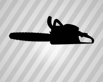 Chainsaw svg file | Etsy