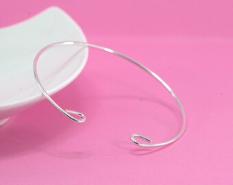 Open bangle bracelet | Etsy