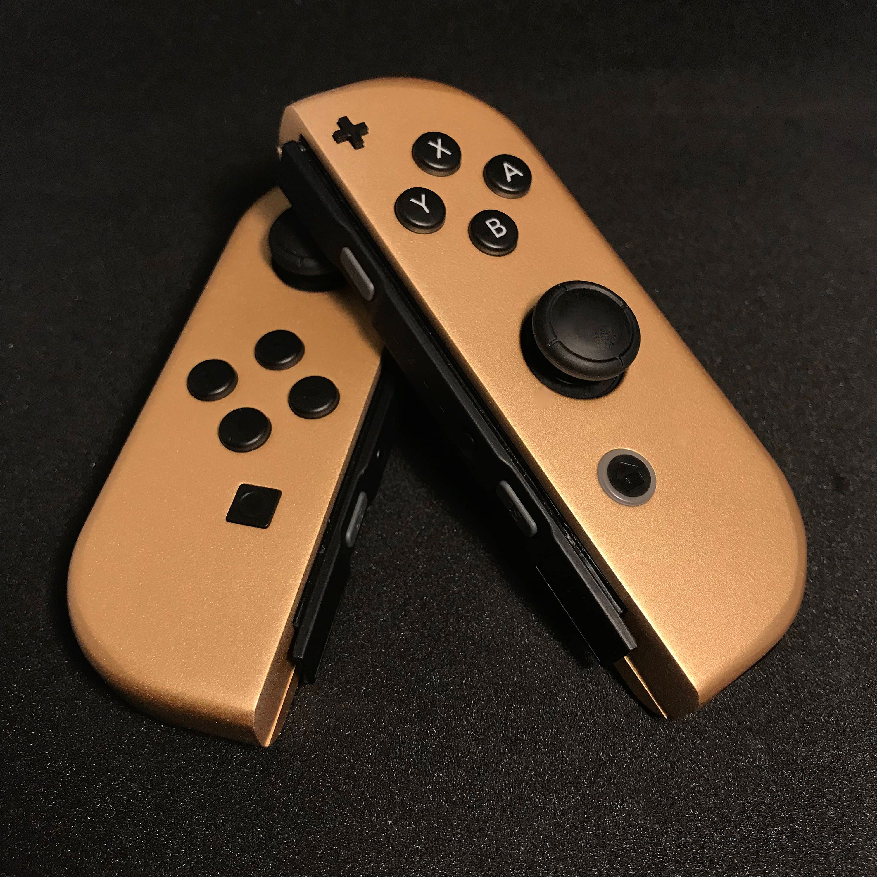 Custom Gold Joy-Con for Nintendo Switch