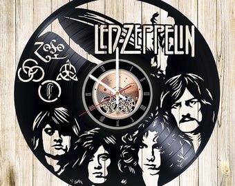 Led zeppelin clock | Etsy