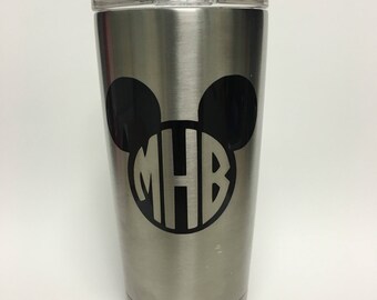 Mickey monogram | Etsy