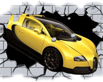 Bugatti stickers | Etsy