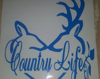 Country life decal | Etsy