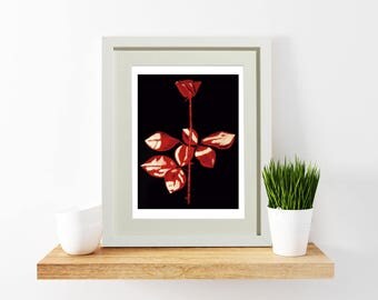 Depeche Mode Violator Rose sterling silver handmade