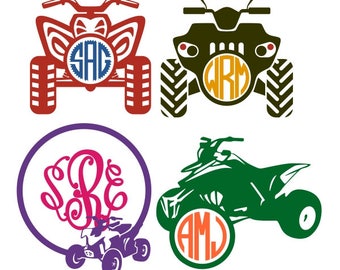 Atv monogram | Etsy