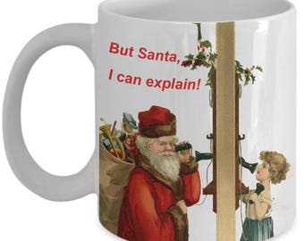 Santa I Can Explain Christmas Raglan Shirt Toddler Boy/Girl