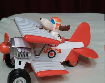 Vintage toy plane | Etsy