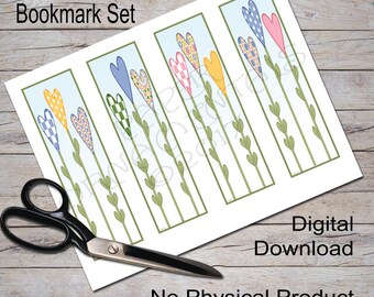 Printable bookmarks | Etsy