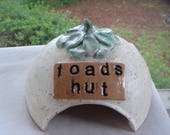 Garden Toad Houses and Fairy Garden Houses by sspottery on Etsy