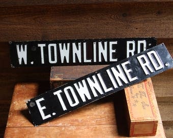 Vintage road sign | Etsy