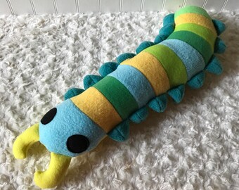 Rainbow Centipede Plush Centipede Toy Plush Bug Plush