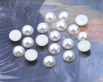 Flat back pearls | Etsy