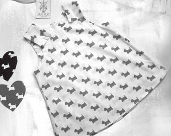 Scottie dog dress | Etsy