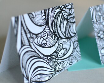 Color your Own Greeting Cards Set 5