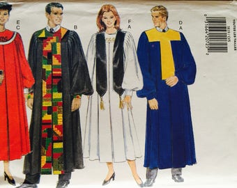 Choir robe pattern | Etsy