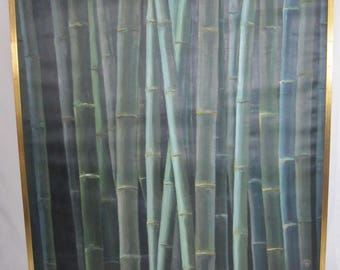 Bamboo painting | Etsy