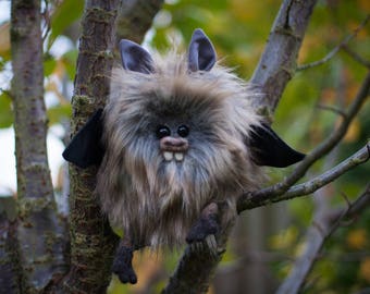 Bat plush | Etsy