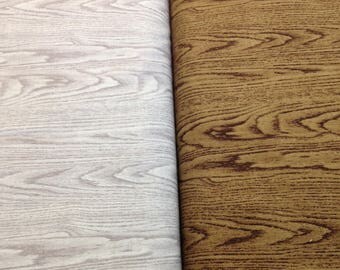 Wood grain fabric | Etsy