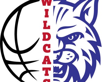 Wildcats basketball | Etsy