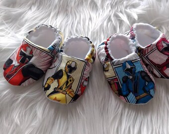 Power ranger shoes | Etsy