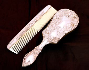 Vintage hair brush | Etsy