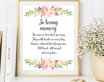 In loving memory | Etsy