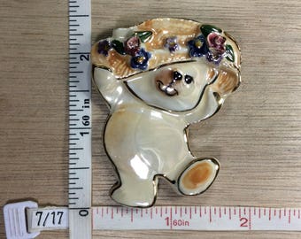 Hat pin brooch | Etsy