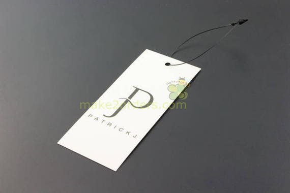 Loop lock for tags auto lock string swing tag plastic hang