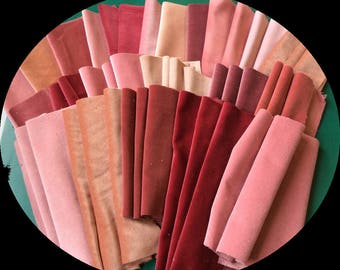 Pink velvet fabric | Etsy