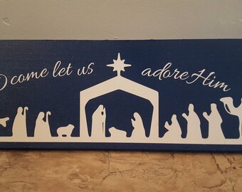 O come let us | Etsy